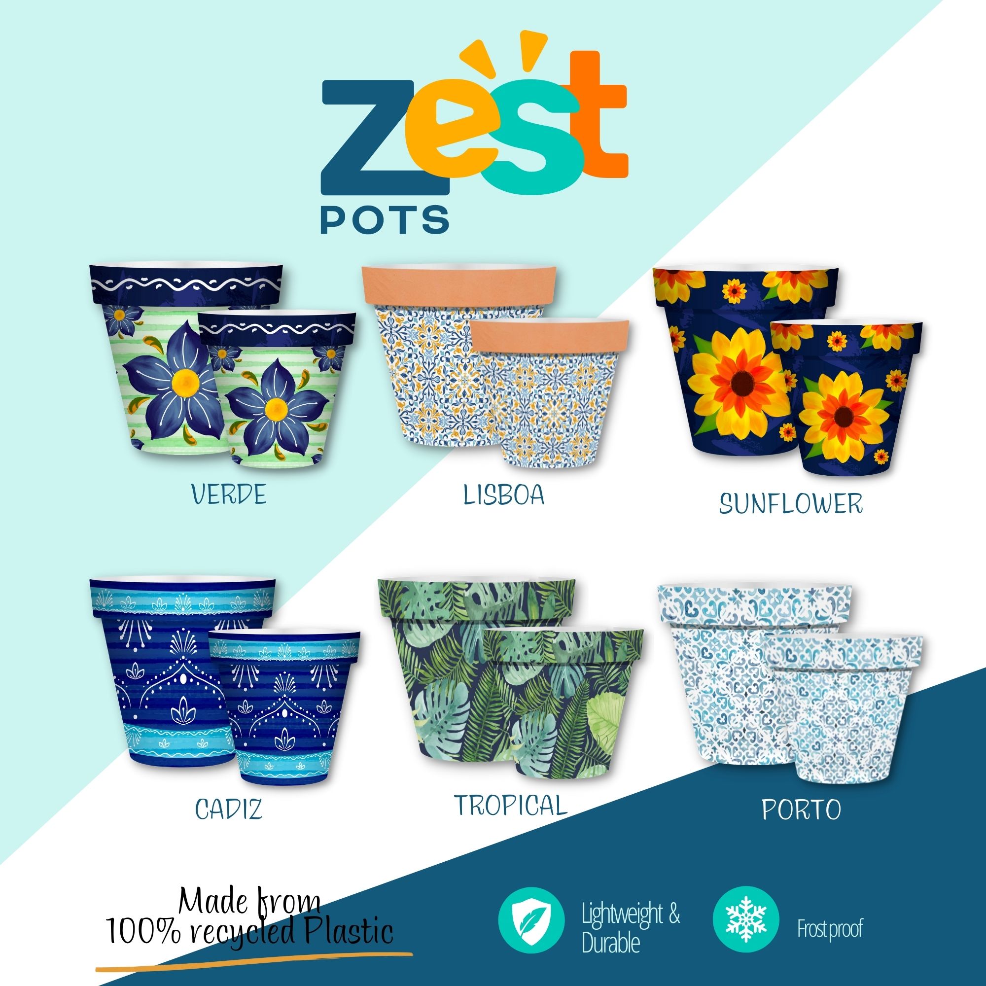 Arett Zest Pots - Arett Outlook