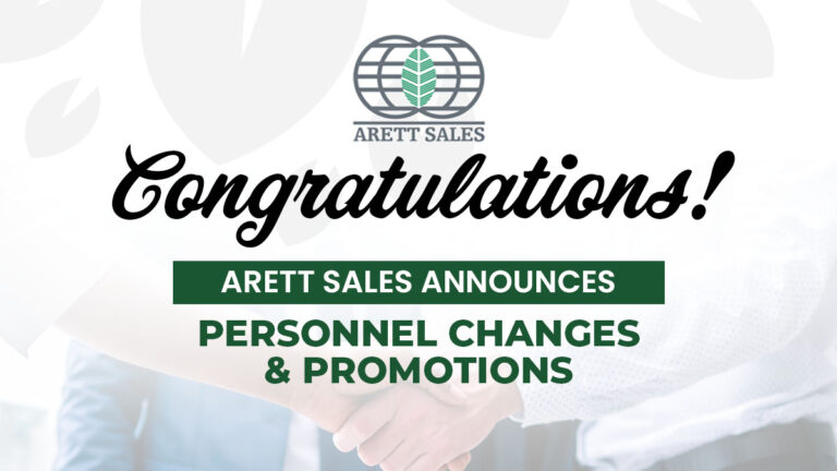 Arett Sales Announces: Personnel Changes & Promotions